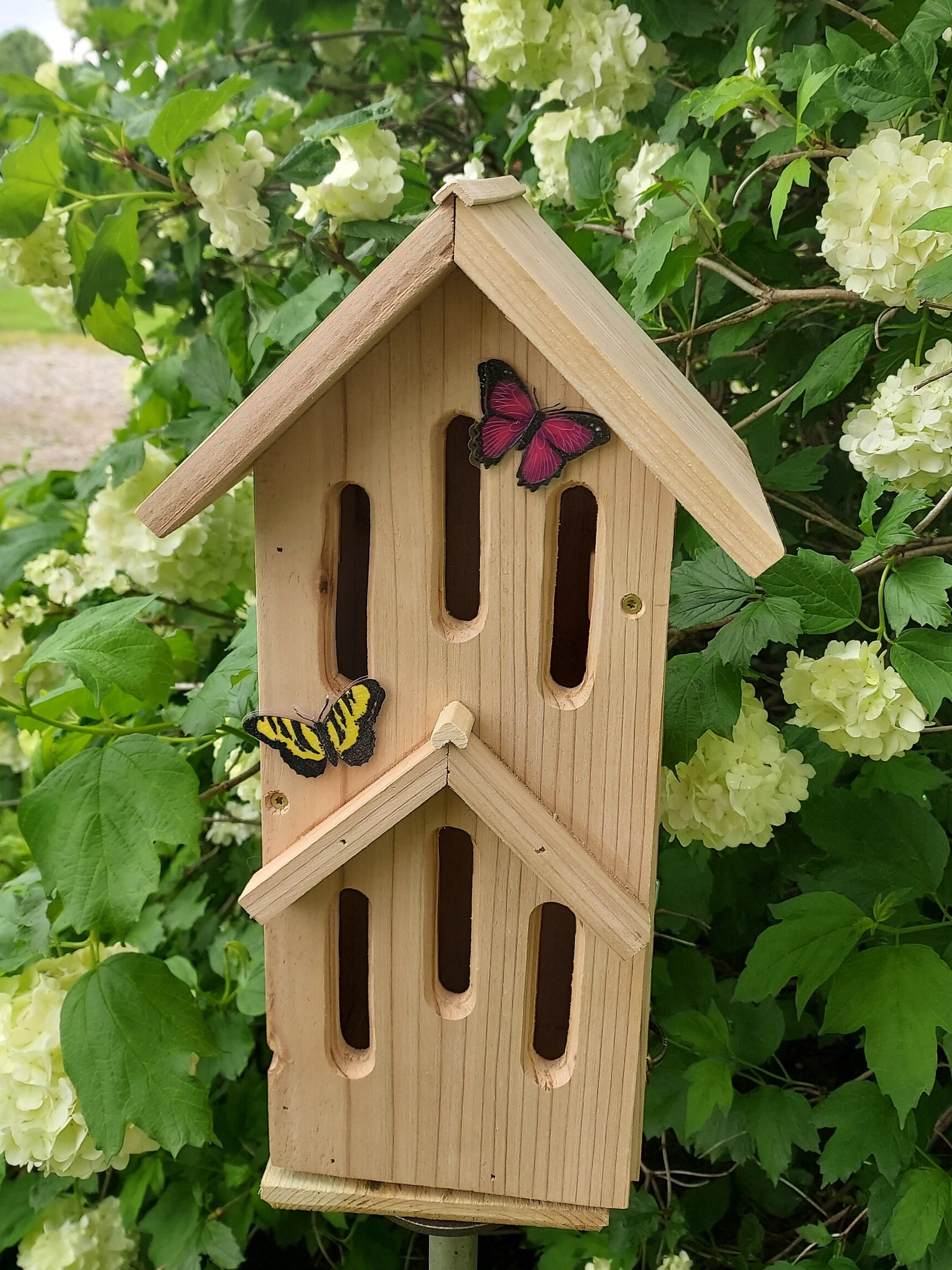 Rustic Cedar Butterfly House / Shelter - Etsy