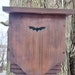 Bat Box, Bat House- Burned Wood Finish - Etsy