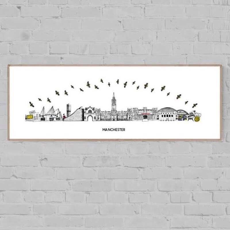 Manchester Print - Etsy UK