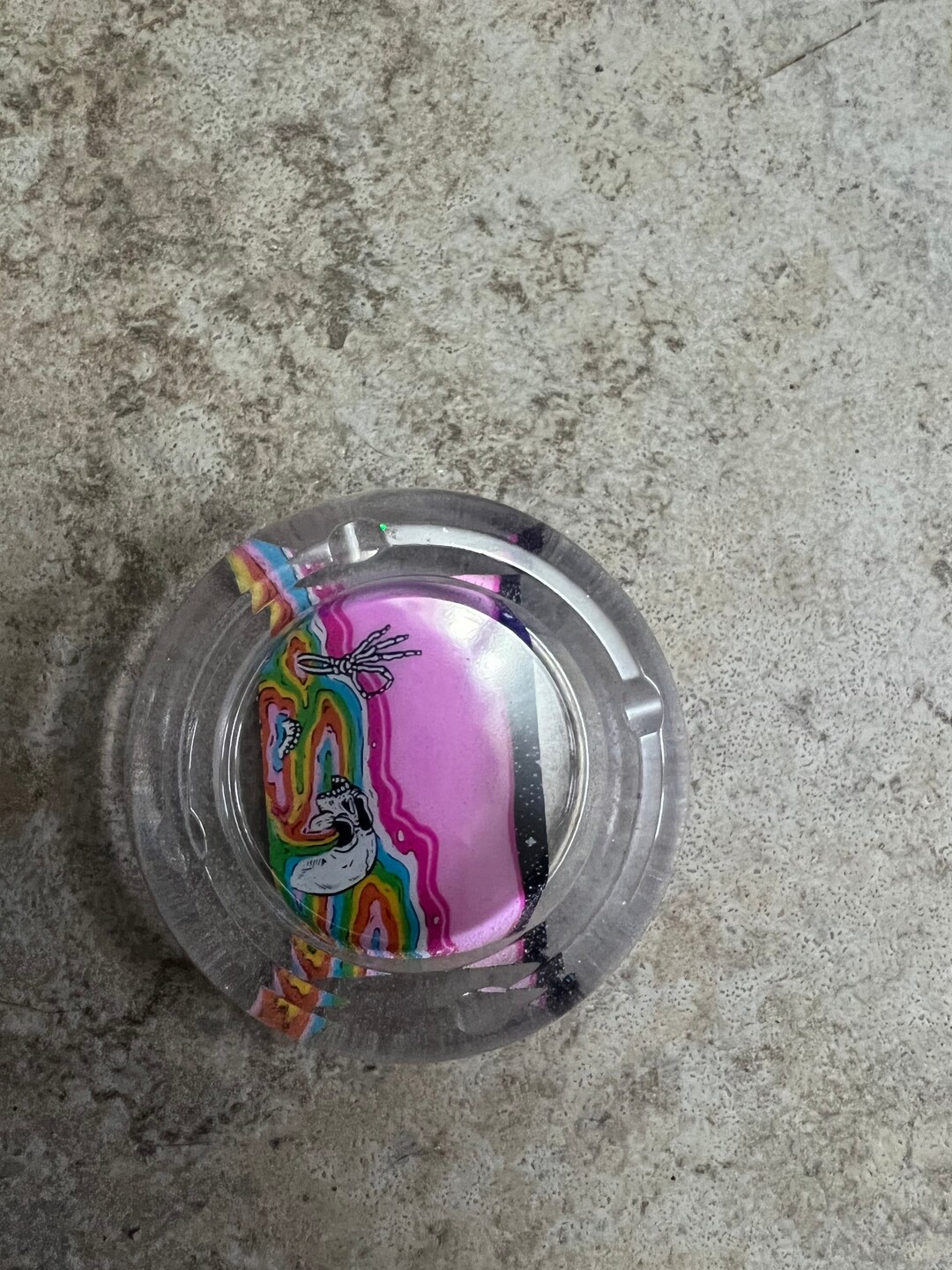 Trippy Ashtray - Etsy