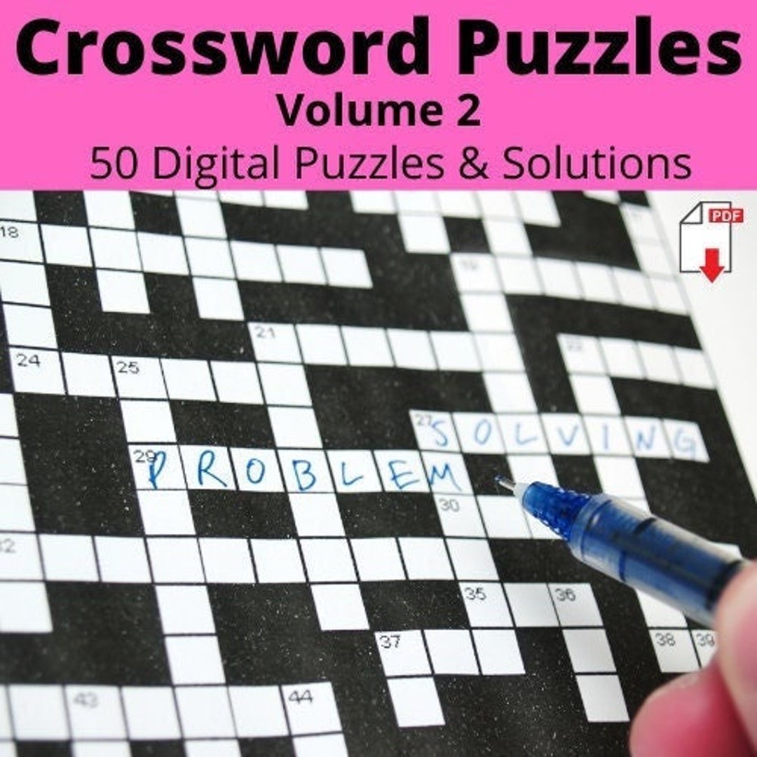 10 Best Large Print Easy Crossword Puzzles Printable Printable ...