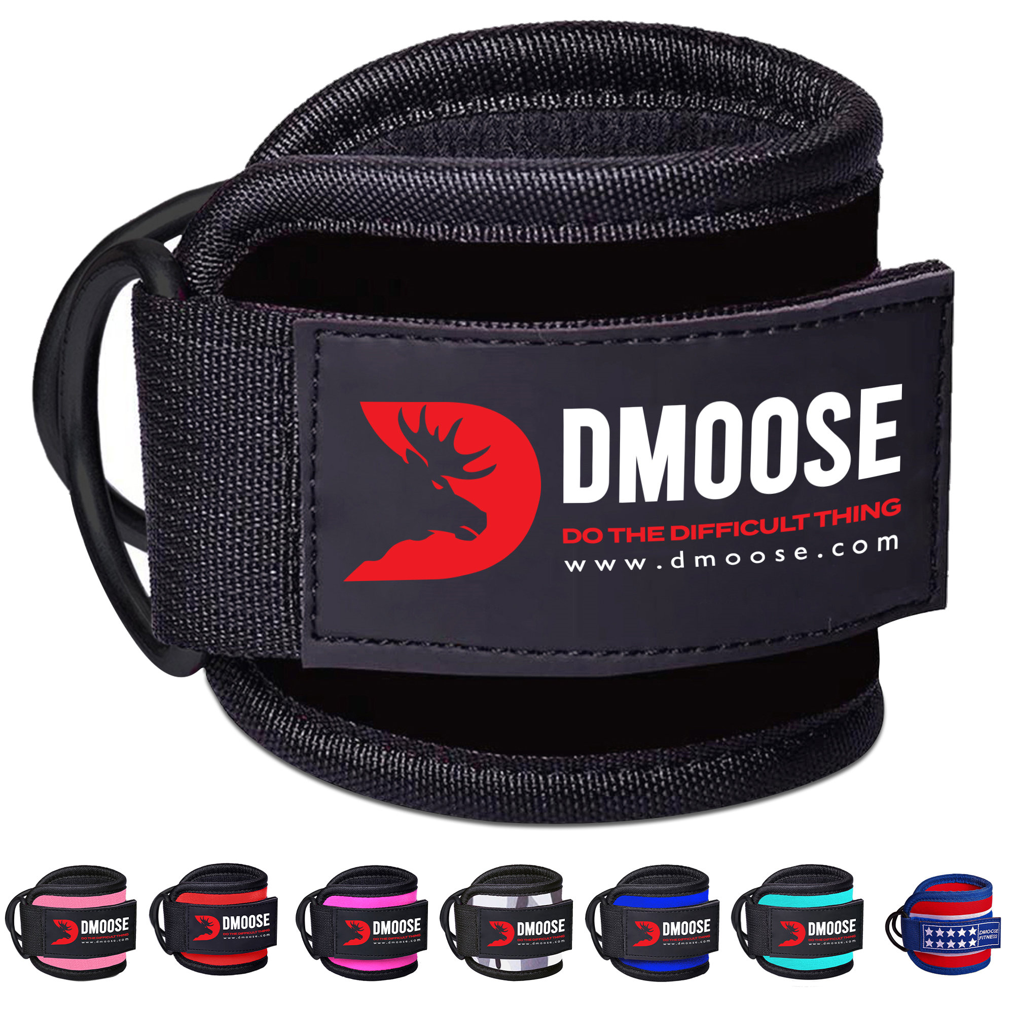 Dmoose Ankle Strap for Cable Machine Attachments Gym Ankle Cuff for ...