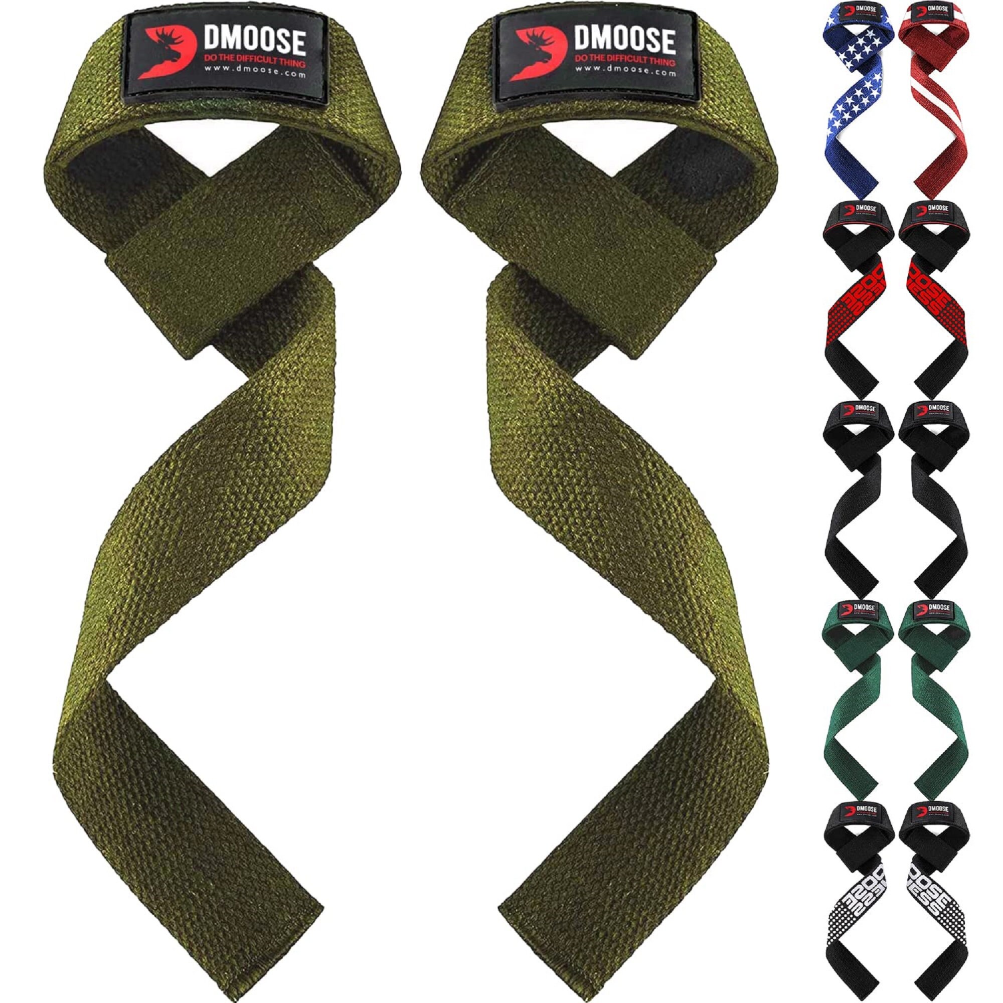 Dmoose Lifting Straps 24 Deadlift Straps With Silicone - Etsy