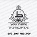 Arabic Letter Monogram, 28 Arabic Alphabet Svg, Split Monogram SVG DXF ...