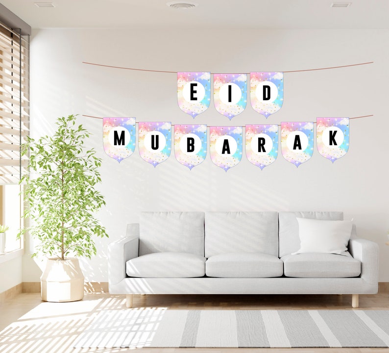 Printable Eid Ramadan Banner Ramadan Eid Decor Eid Mubarak - Etsy