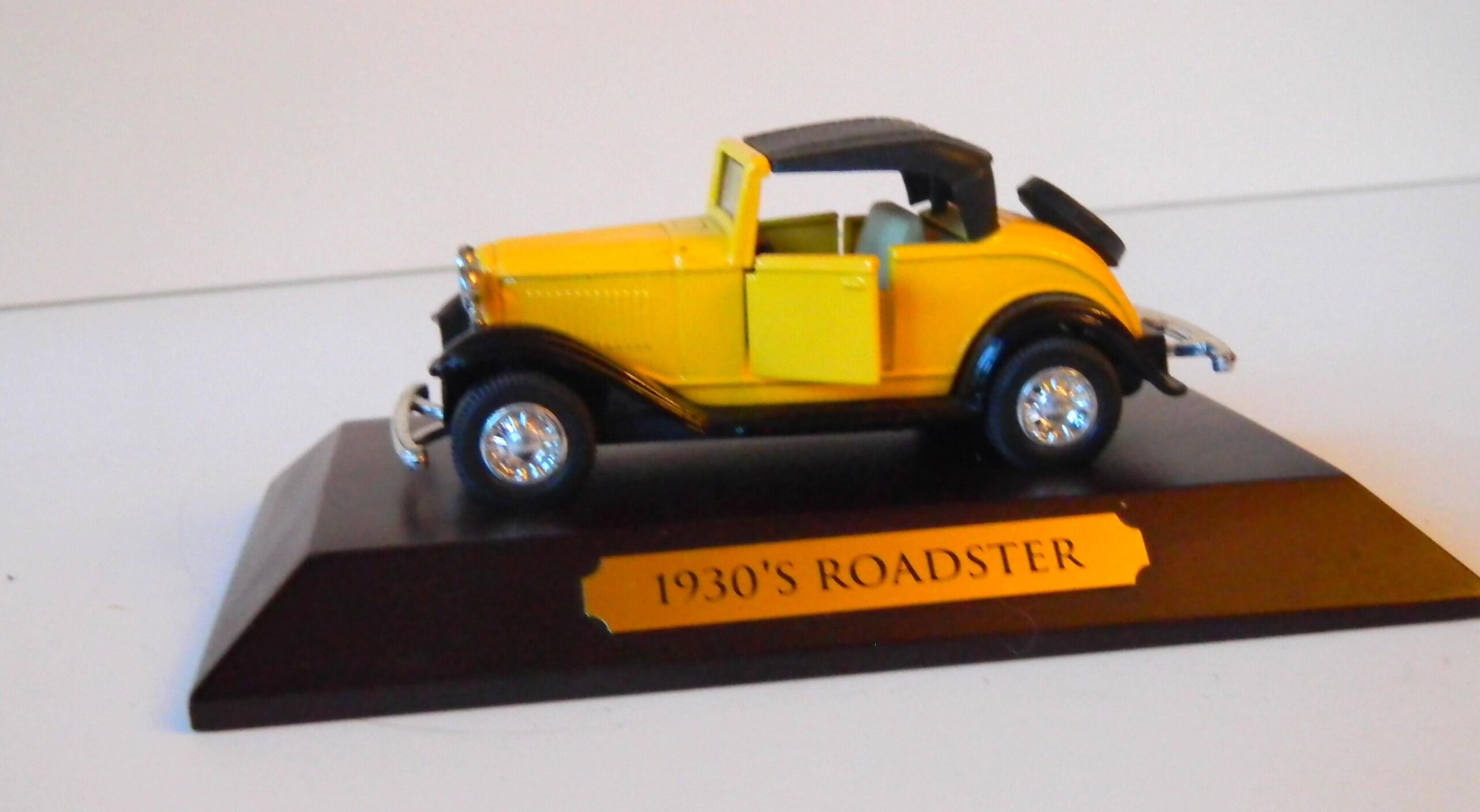 Car Vintage Avon Collectibles 1930s Yellow Roadster Made in 1996 From ...