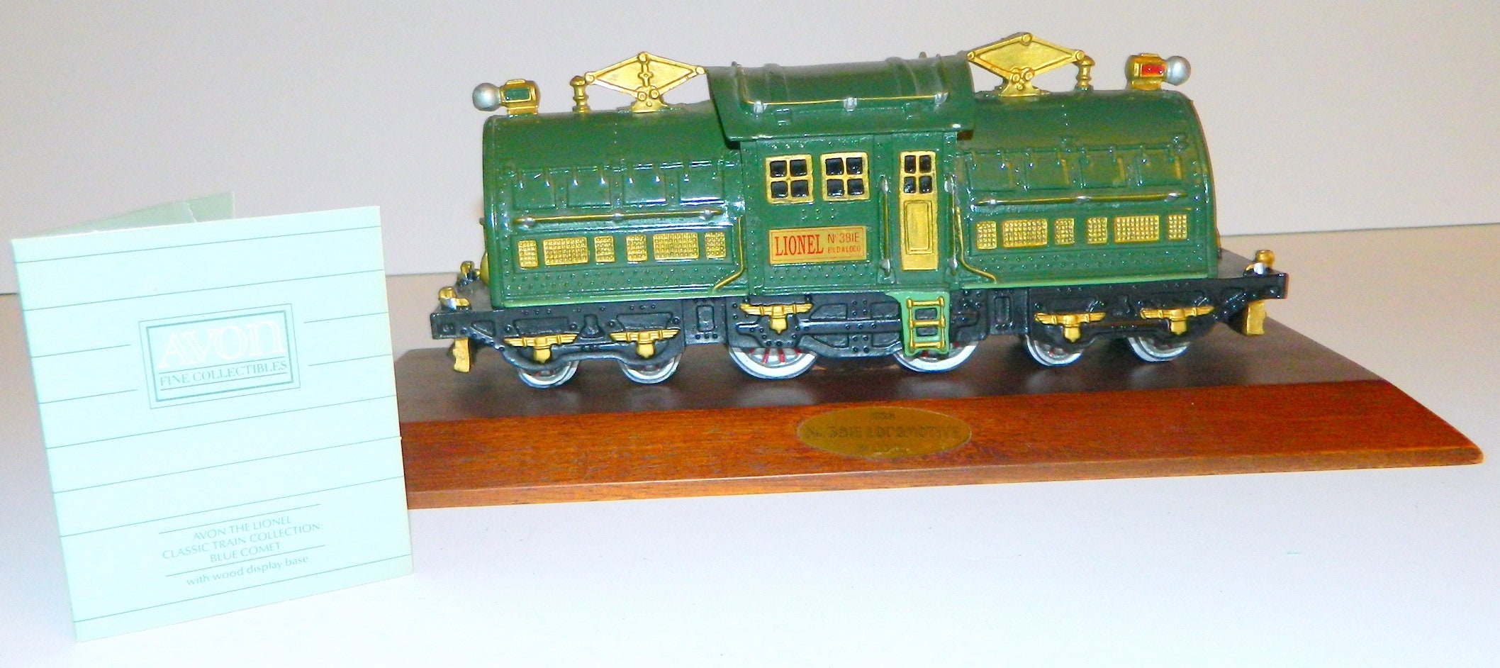 Train Vintage Avon Replica of the No. 381E Locomotive Made in - Etsy