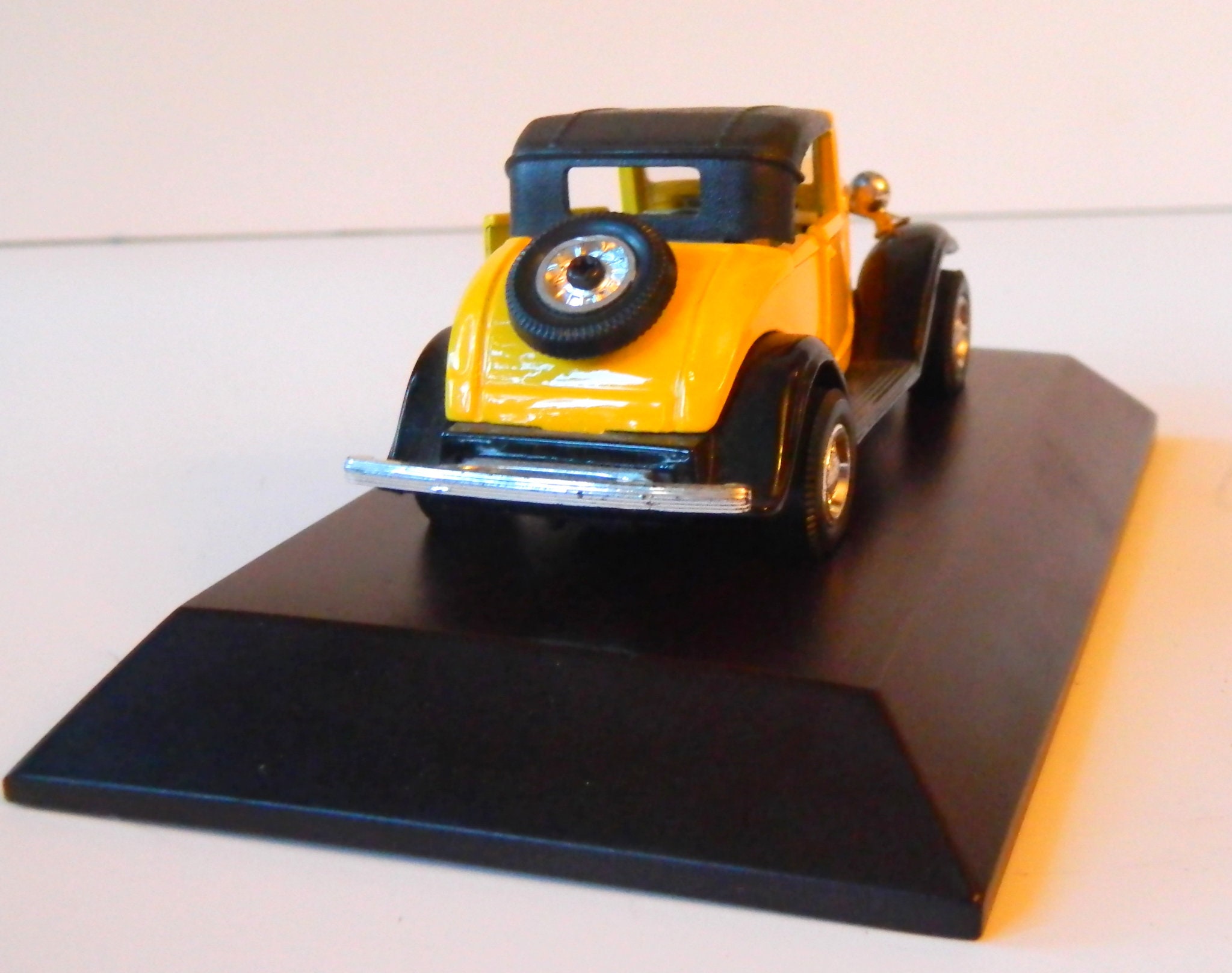 Car Vintage Avon Collectibles 1930s Yellow Roadster Made in 1996 From ...