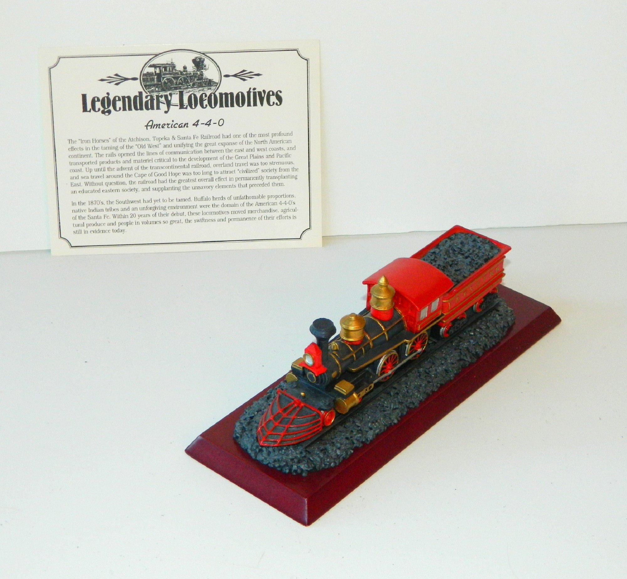 Train Avon Vintage Replica of 1870's American 440 Locomotive ...