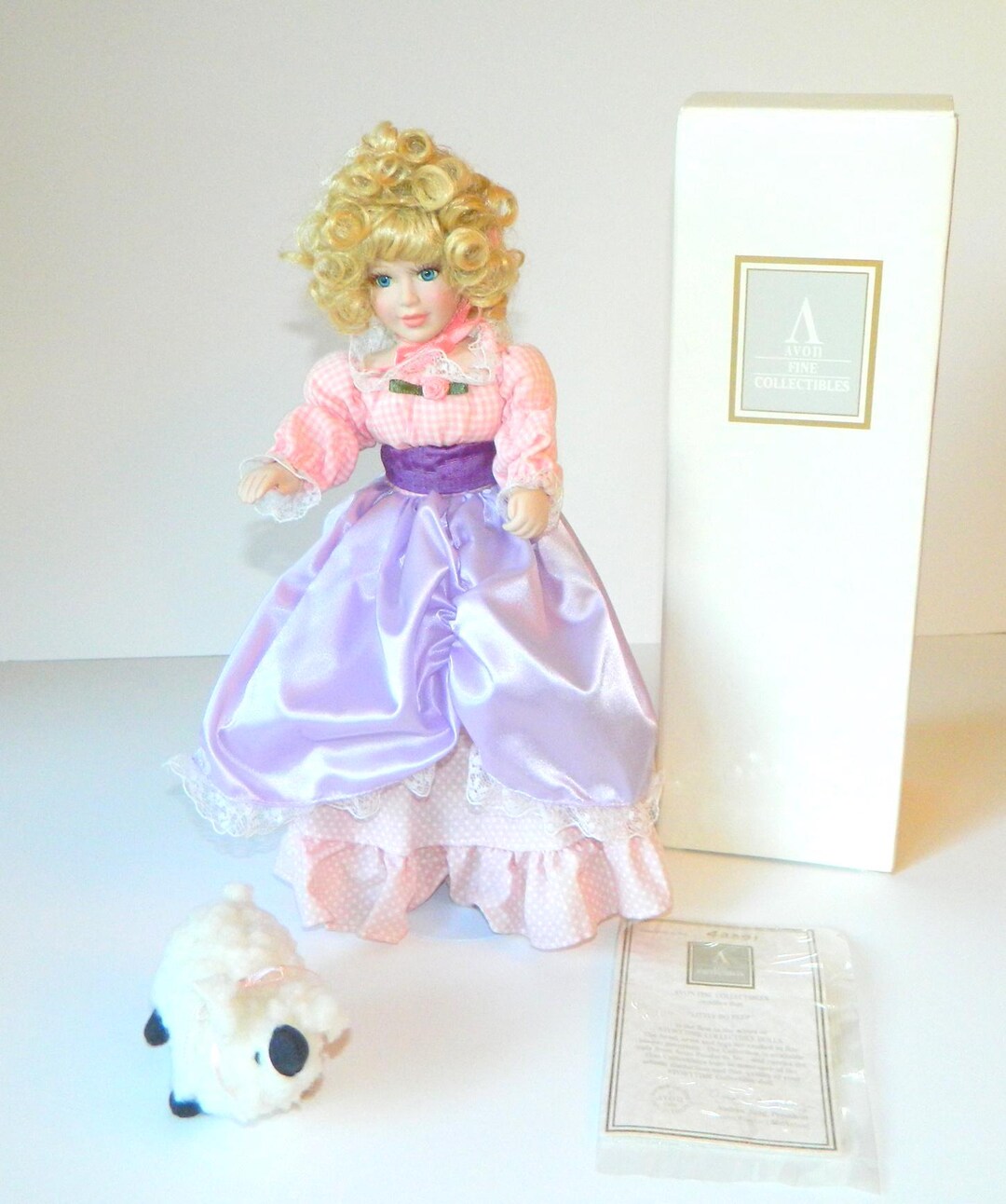 1996 Avon Vintage Storytime Collectible Doll Little Bo Peep - Etsy