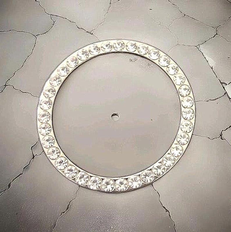 2pc. GMC Emblem Metal Car Push Start Button Rhinestone Ring and Cap/car ...