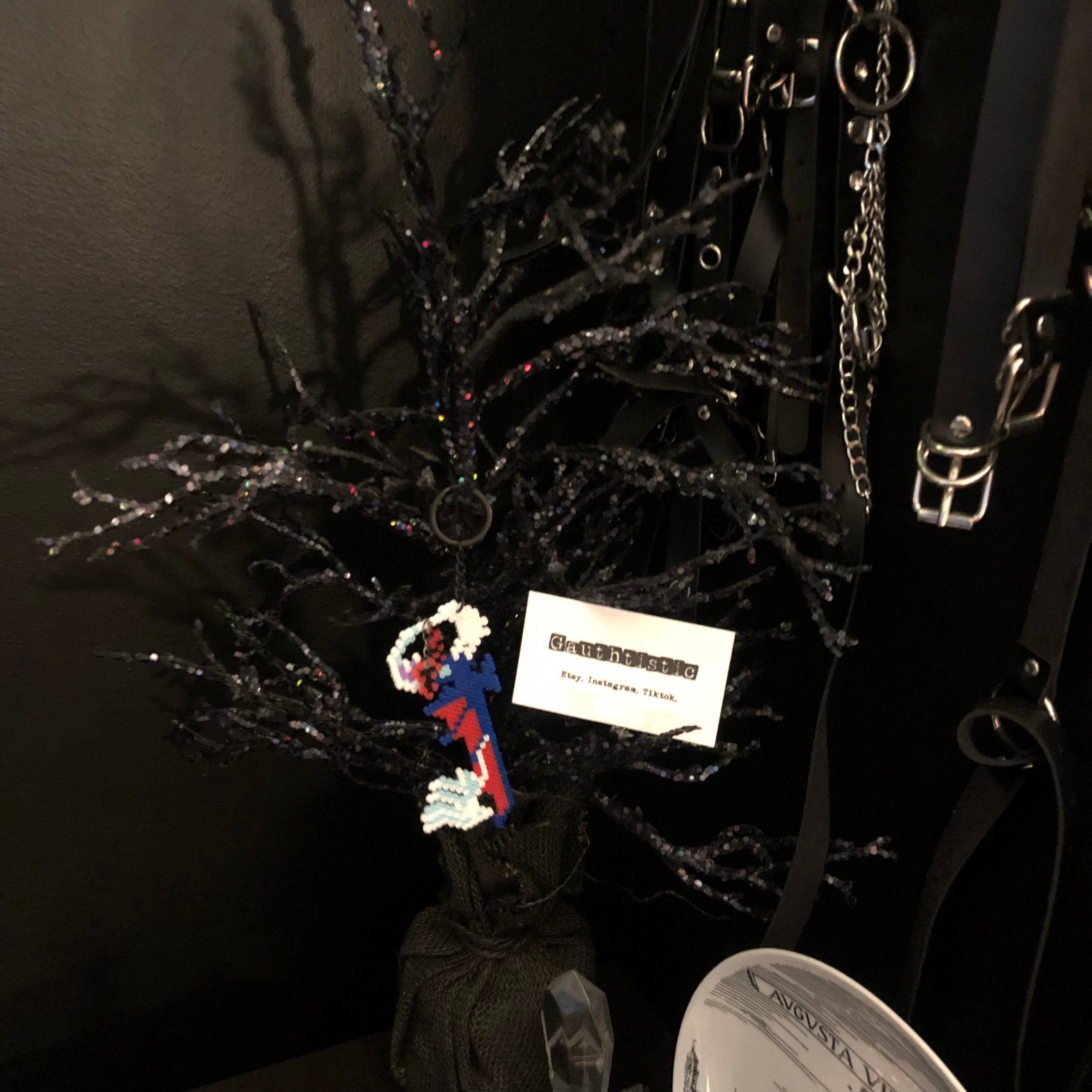 Riku way to Dawn Keyblade Perler Keychain - Etsy