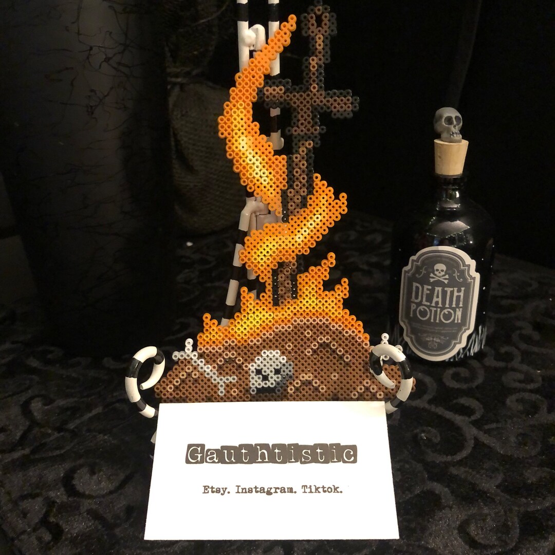 Dark Souls Bonfire Perler Display - Etsy