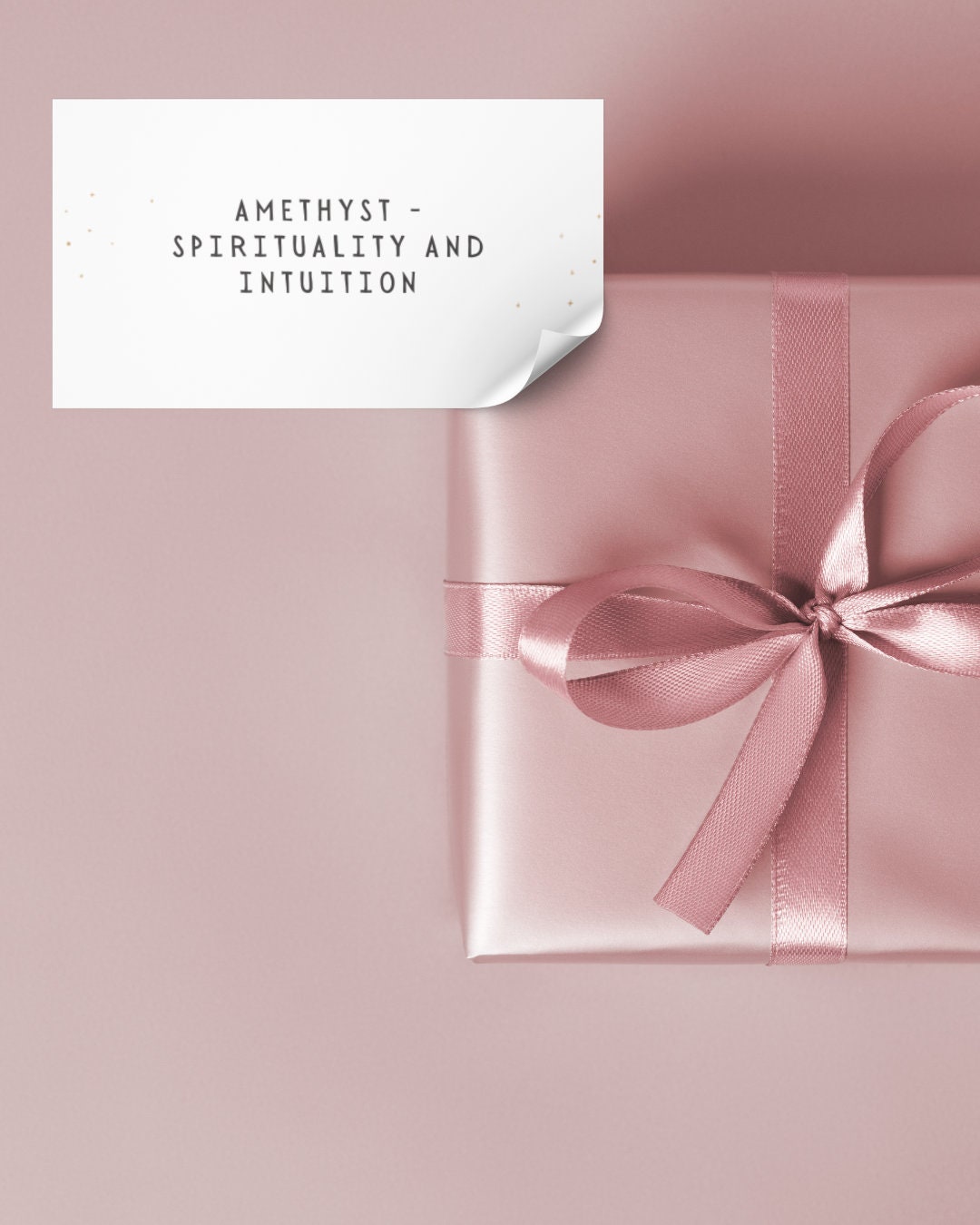 100 Crystal Labels/ Crystal Stickers/ Crystal Meanings Cards/ 1.75×.05 ...