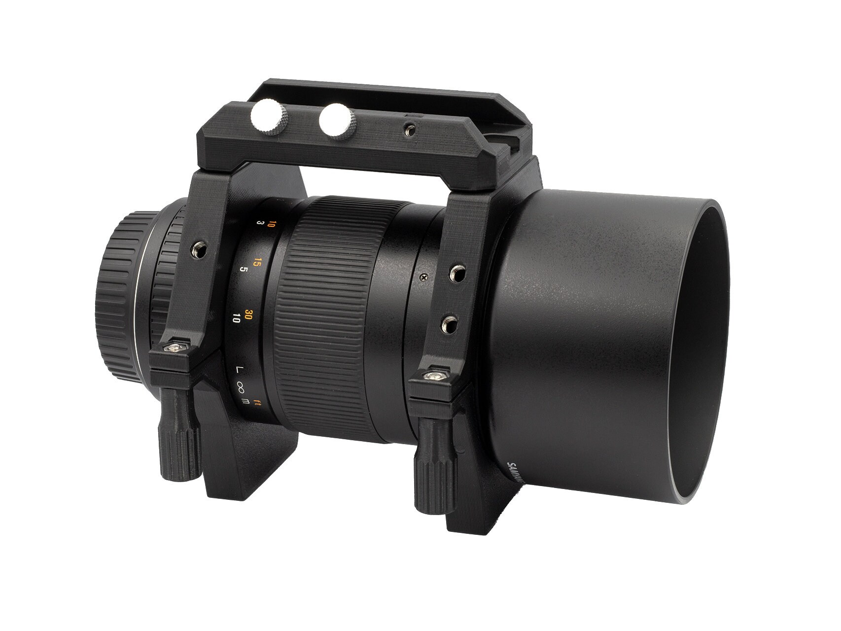 Astrodymium Ring System: ZWO ASIAIR & Guidescope Mount for Rokinon ...