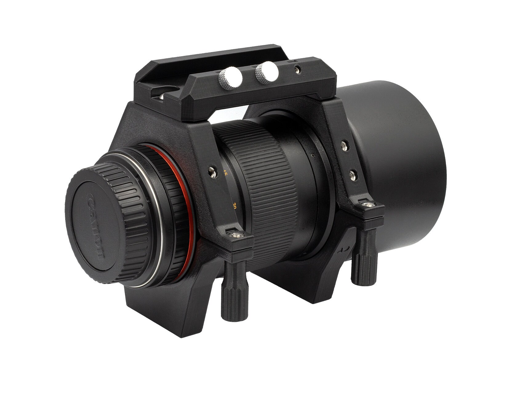 Astrodymium Ring System: ZWO ASIAIR & Guidescope Mount for Rokinon ...