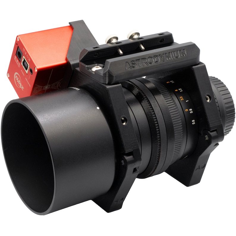 Astrodymium Ring System With ZWO EAF Bracket & ASIAIR Mount for Rokinon ...