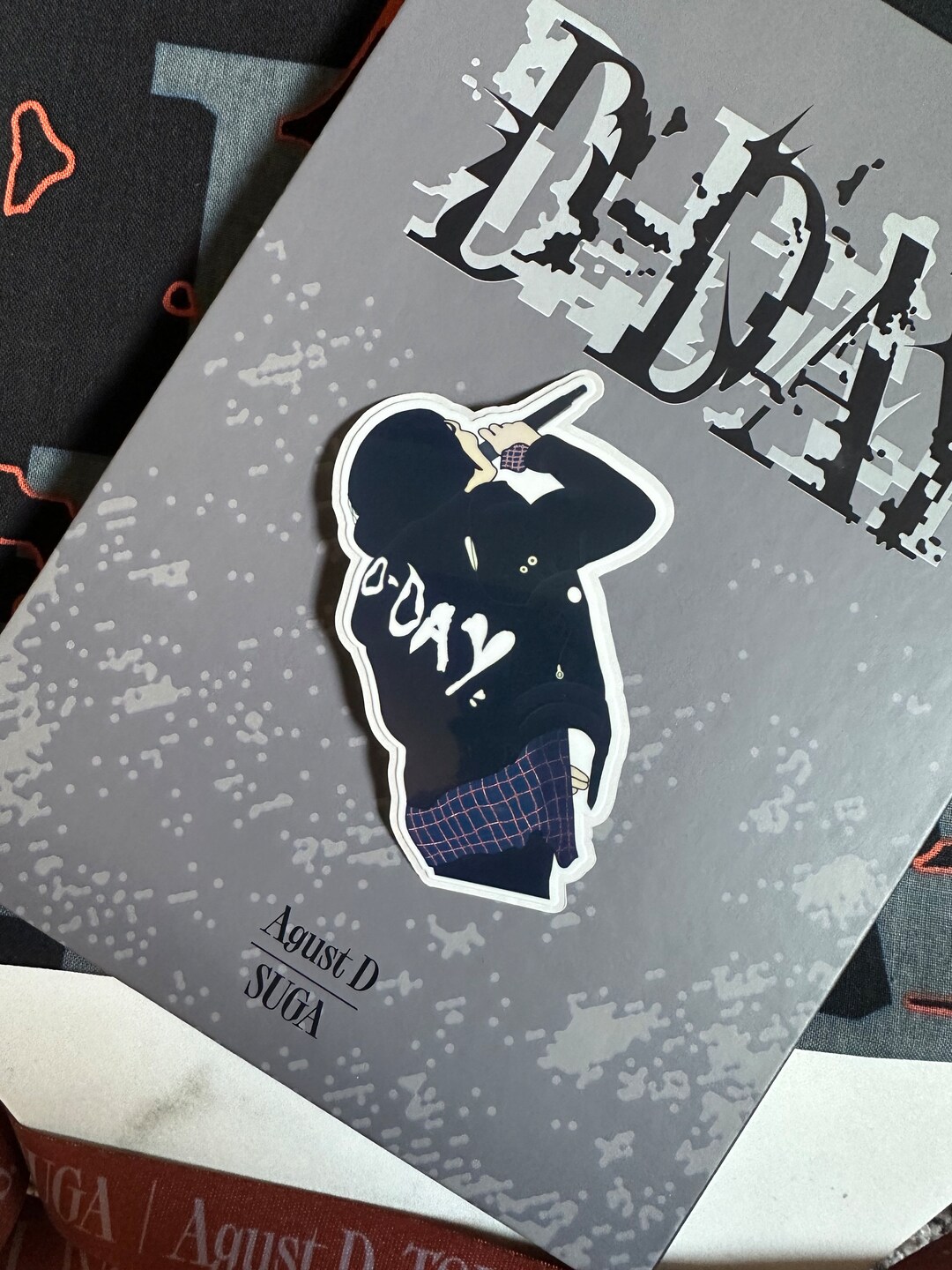 Agustd D-day Jacket Sticker - Etsy