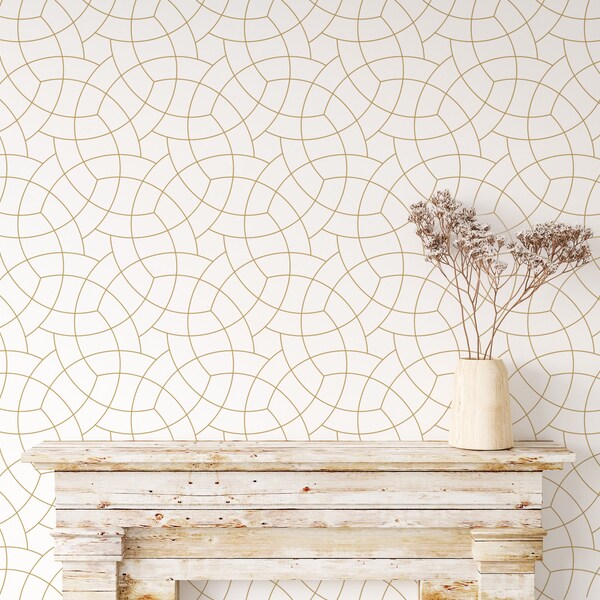 Geometric Wallpaper - Etsy