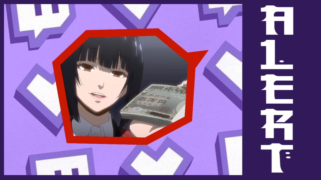 Anime Custom Twitch Alert - Etsy