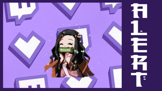 Anime Twitch Alert Custom Anime Alert WITH AUDIO - Etsy Ireland