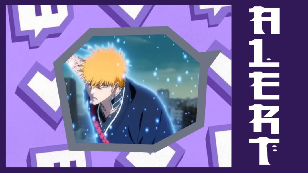 Twitch Alert - Custom Anime Alert - Etsy