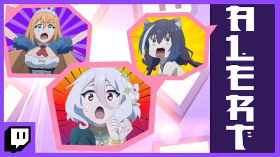 Anime Girls Yell Twitch Alert With Sound - Etsy