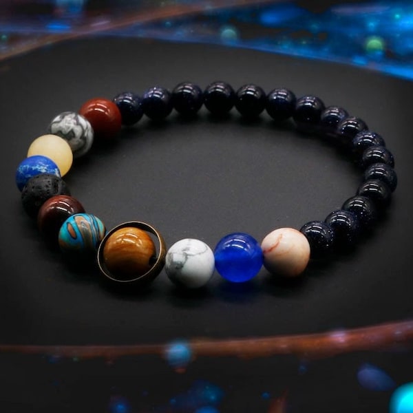 Planet Bracelet - Etsy