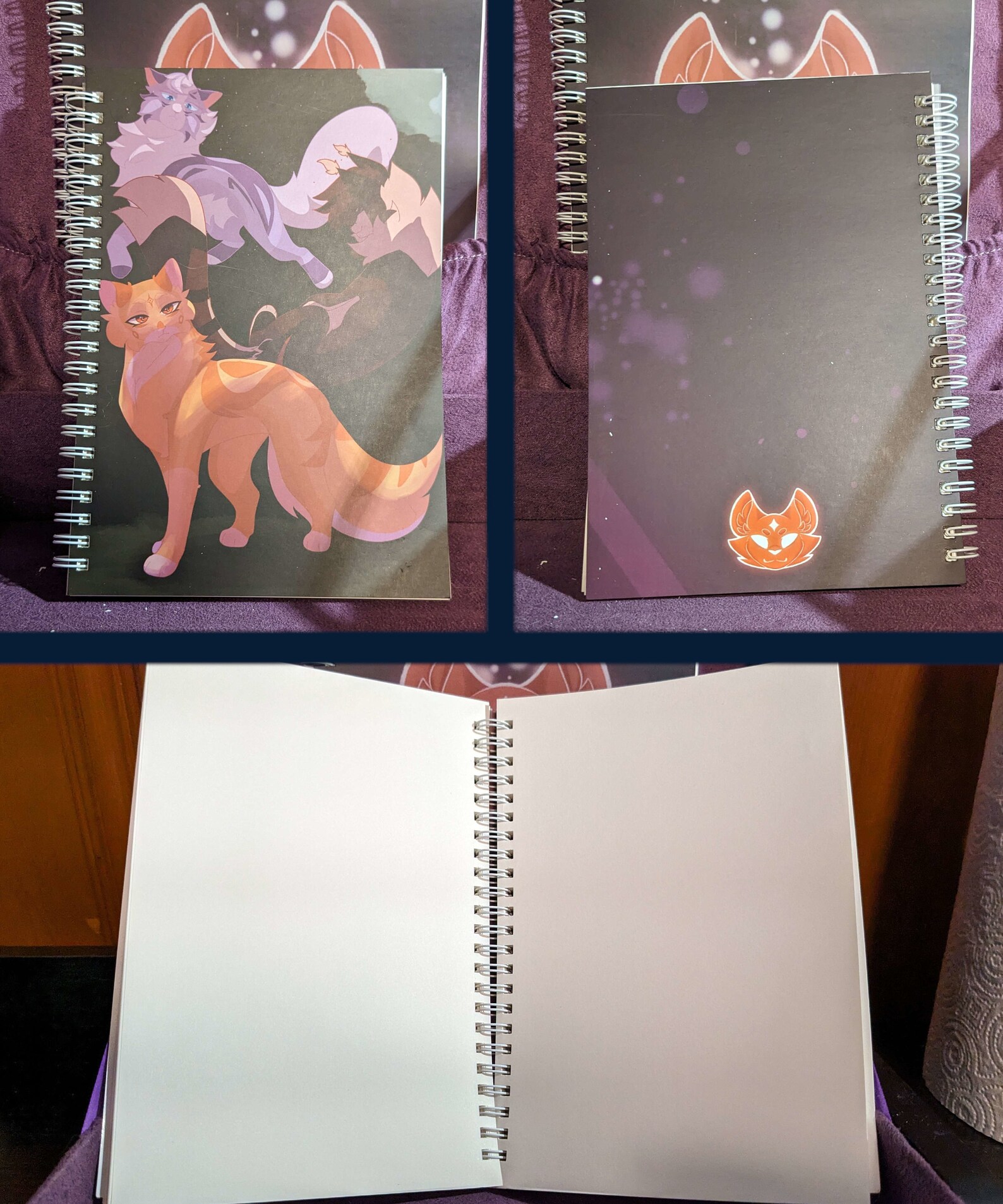 Warrior Cats Themed Sketchbooks (notebooks) - Etsy