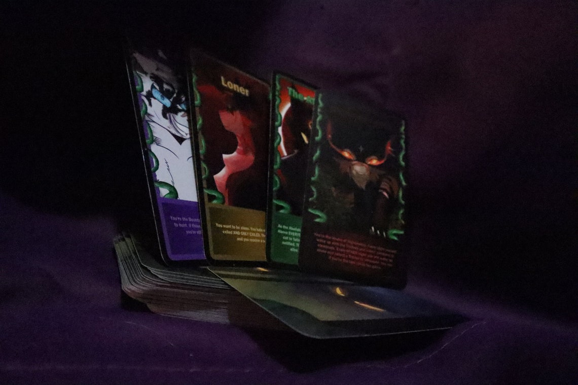 Warrior Cats Themed Trading Card Game the Hunt - Etsy