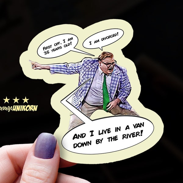 Chris Farley Stickers - Etsy