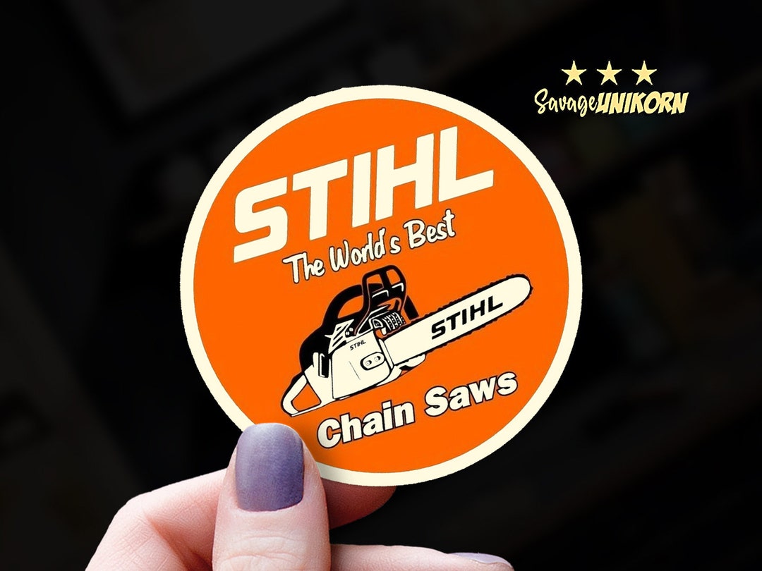 STIHL Chainsaws Sticker Tools and Equipment Decal Chainsaw - Etsy