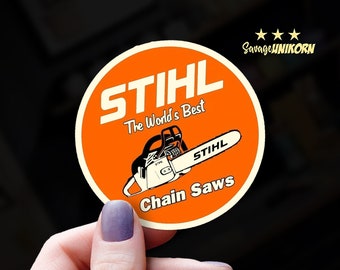 Chainsaw Decals - Etsy