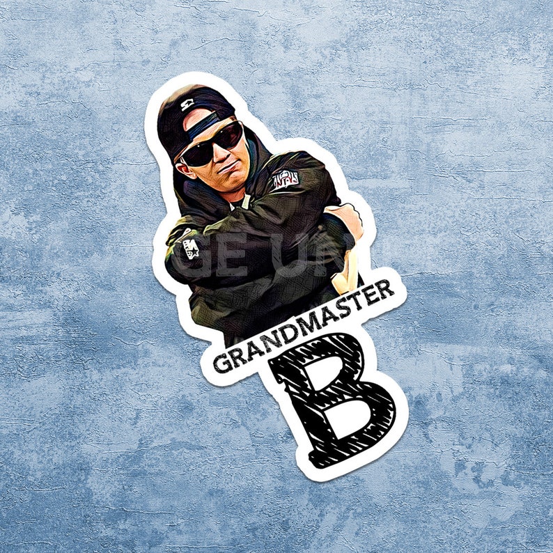 Grandmaster B Bud Bundy Married With Children Vinyl Sticker - Etsy