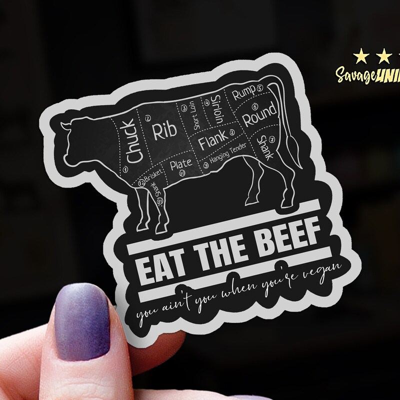 Vegan Decal - Etsy