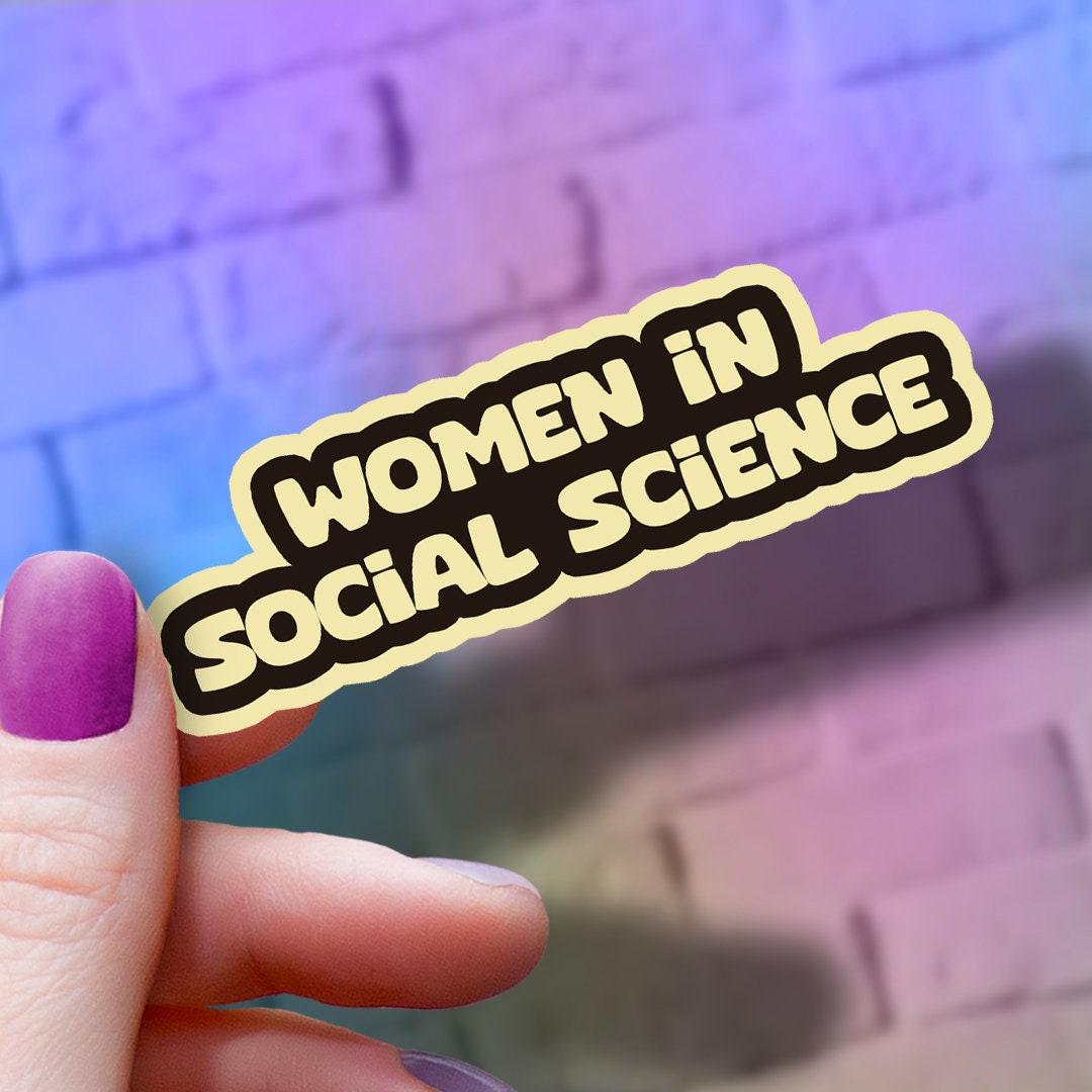 Women in Social Science Sticker - Etsy