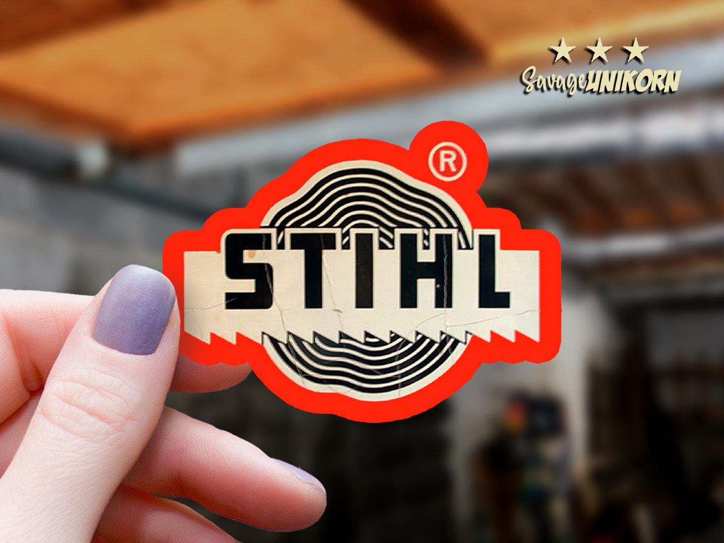 Vintage Stihl Logo