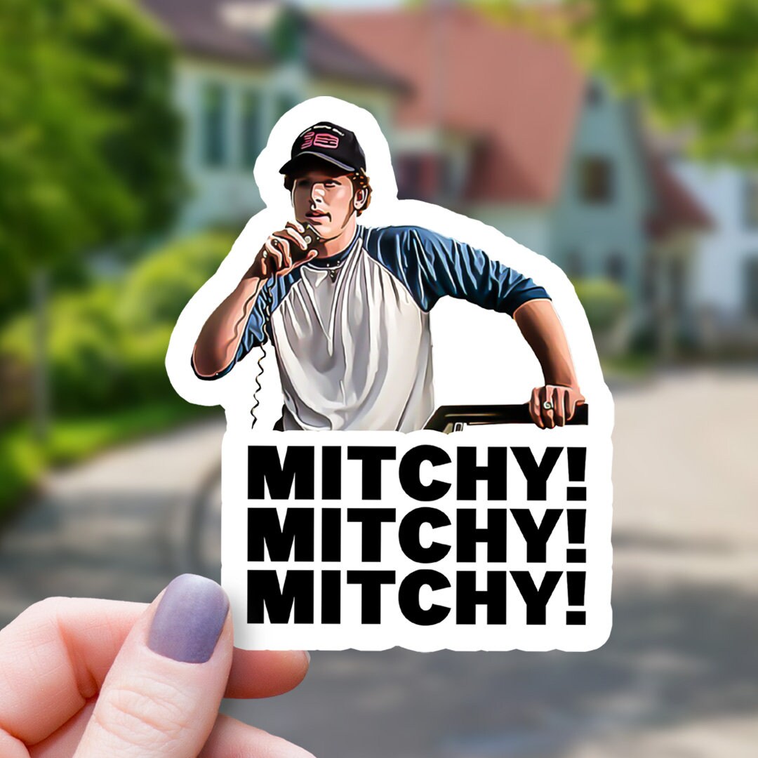 Mitchy Mitchy Mitchy Dazed and Confused Vinyl Sticker Funny - Etsy