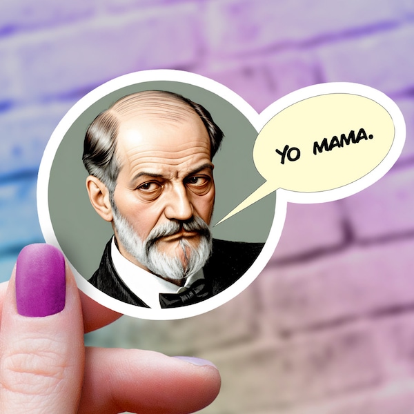 Funny Freud Stickers - Etsy