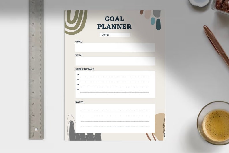 2024-2025 Goal Planner - Etsy