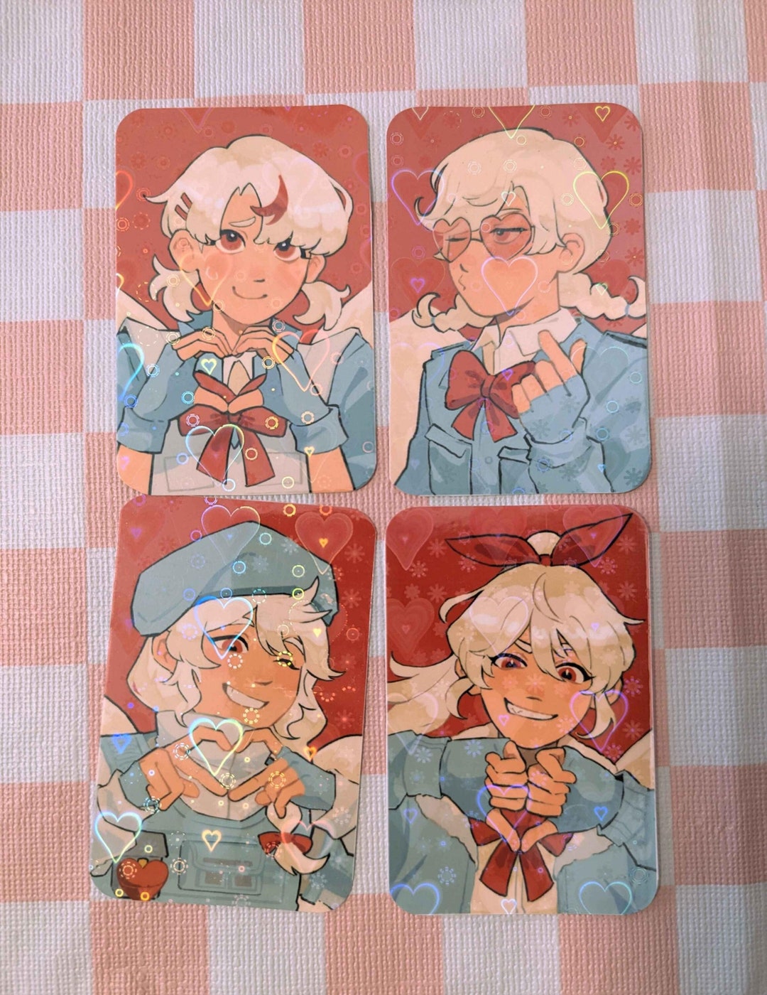 Love Bullet | Heart Photocards - Etsy