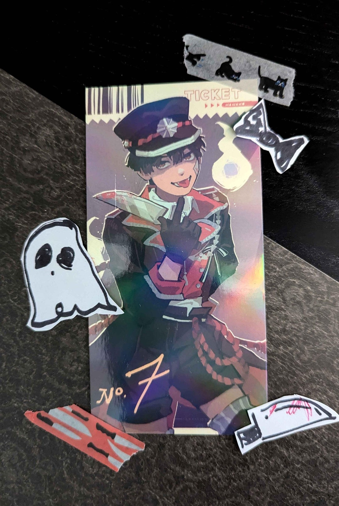 TBHK Hanako Kun Idol Ticket, Print, Bookmark - Etsy