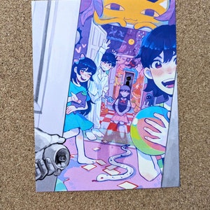 OMORI Postcards/mini-prints - Etsy