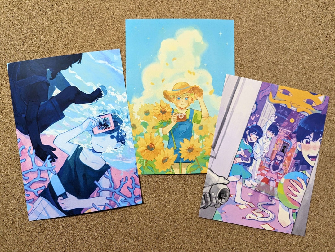 OMORI Postcards/mini-prints - Etsy