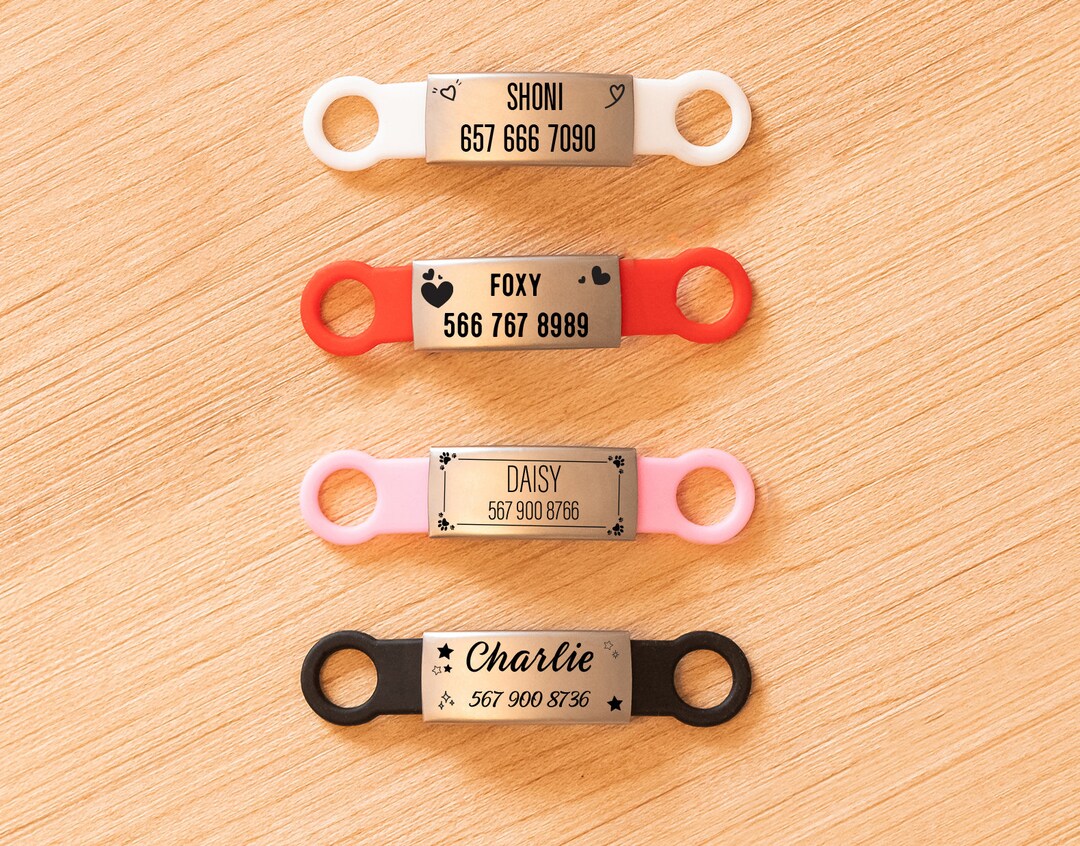 Cat Name Tags That Last a Lifetime, Cat Tags, Custom Cat Tags ...