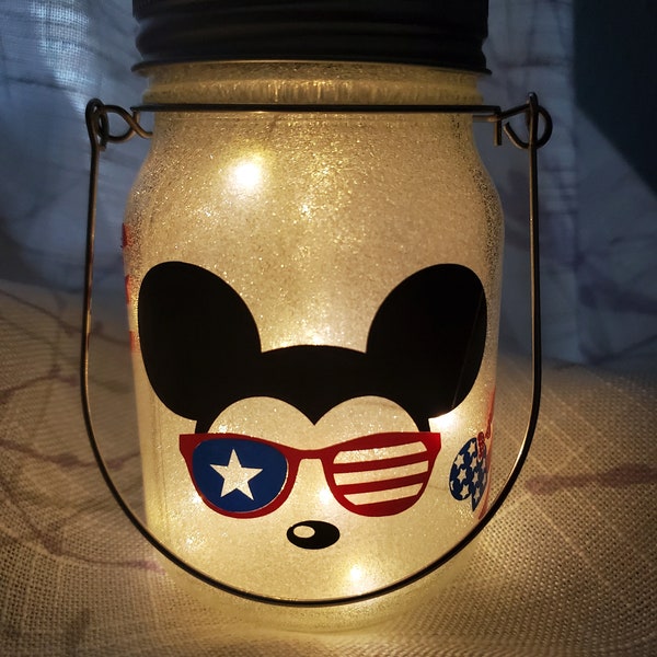 Mickey Mouse Solar Light - Etsy