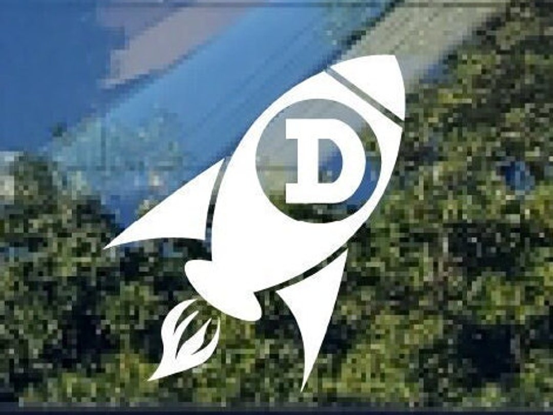 Dogecoin to the Moon Decal 4 in X 3.5 in Premium Vinyl Car Truck Cup ...