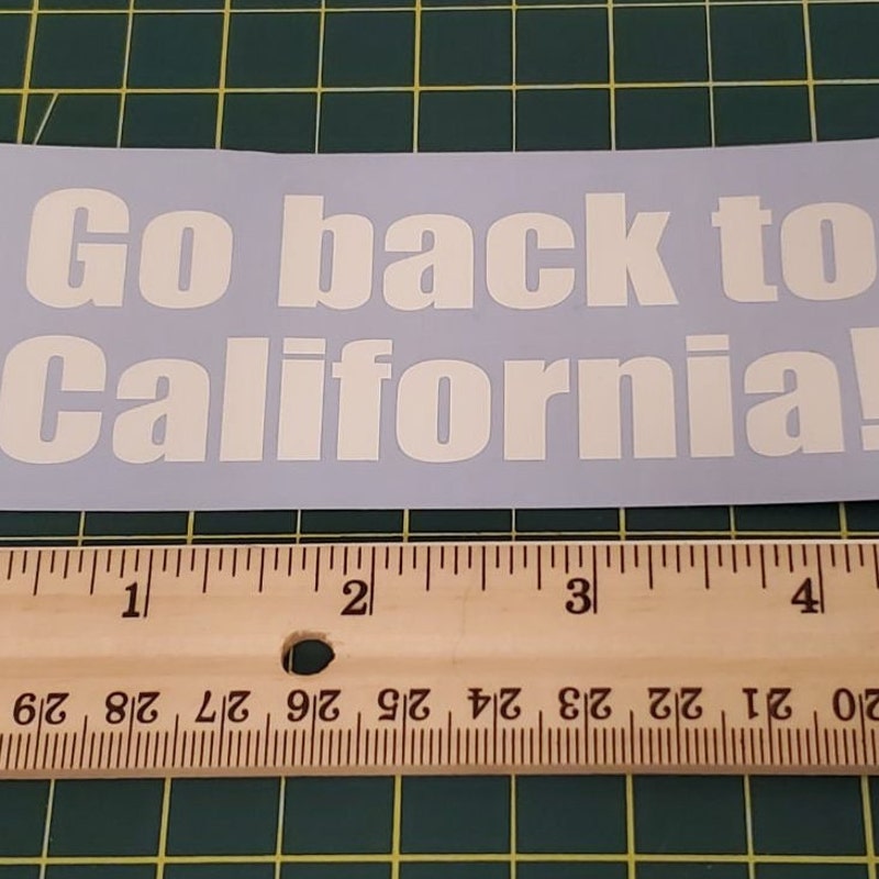 California Decal - Etsy