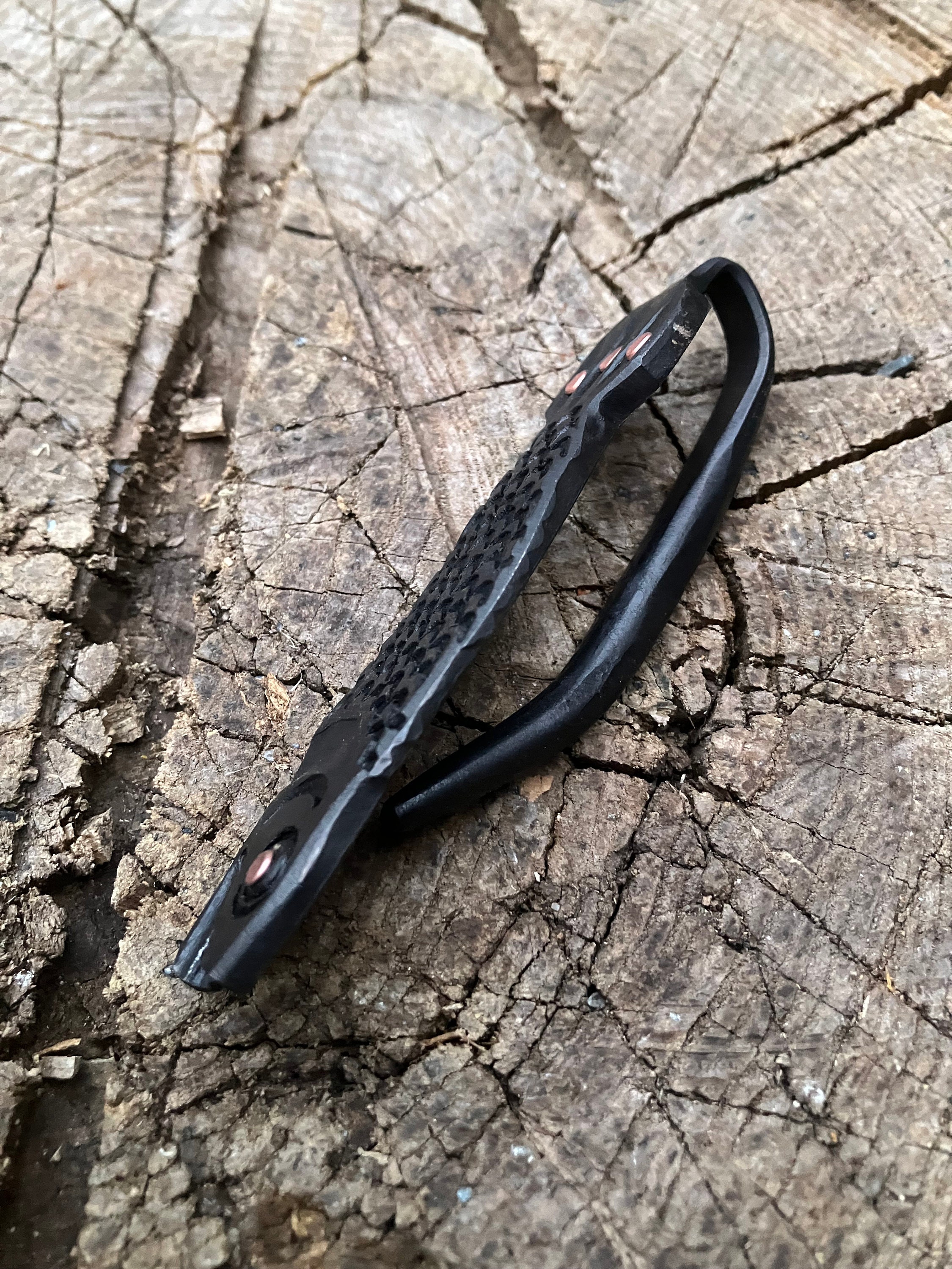 Forged Fish Keychain Belt Hook - Etsy