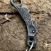Forged Wolf Head Belt Key Holder - Etsy